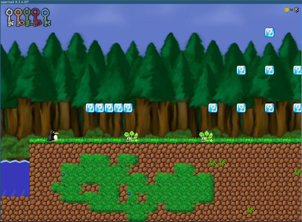 SuperTux 2D Platform Game, Like Super Mario Bros